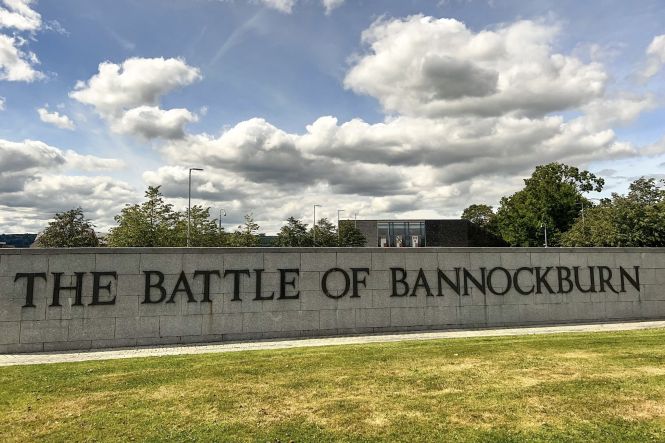 The Scottish Battle of Bannockburn anniversary in Stirling, the UK