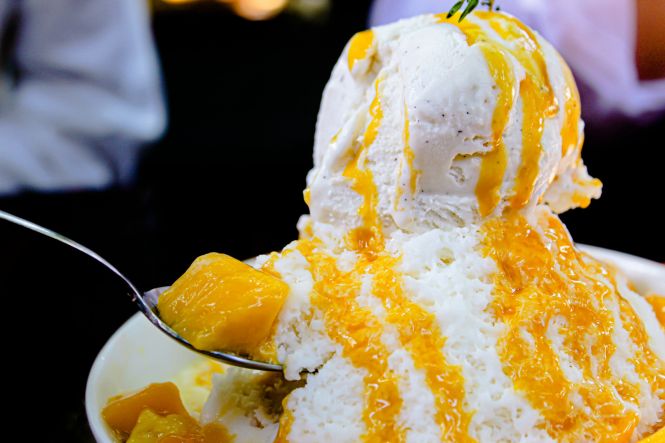 Asian Mango Ice Cream — the latest viral dessert from TikTok